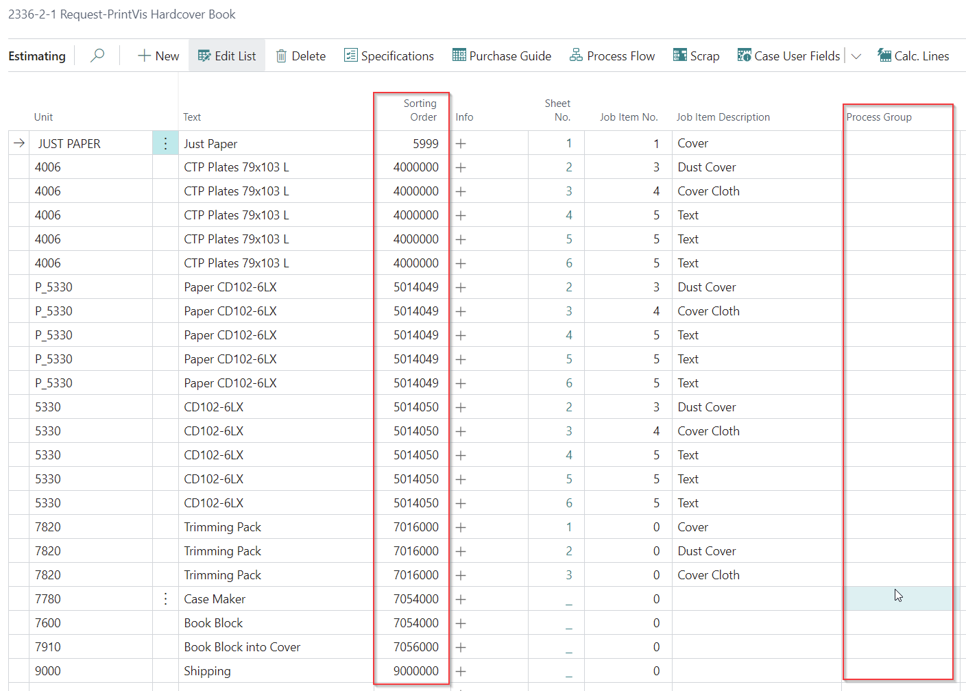 Process flow diagram - PrintVis Documentation